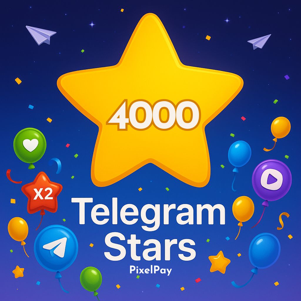 4000 Звезд Телеграмм (Telegram Stars) - скачать ключи на Wildberries ...