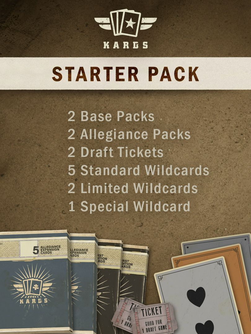 KARDS - Starter Pack | Epic Games DLC (PC) - Epic Games - скачать на Wildberries Цифровой | 390606