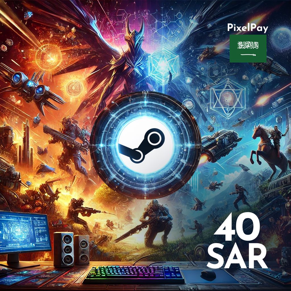 Подарочная карта Steam | 40 SAR | Саудовская Аравия - скачать ключи на ...