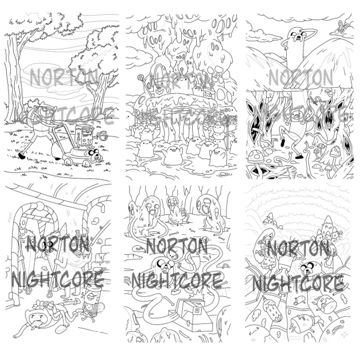 Раскраска PDF "Время приключений" ("Adventure Time") для детей и ...