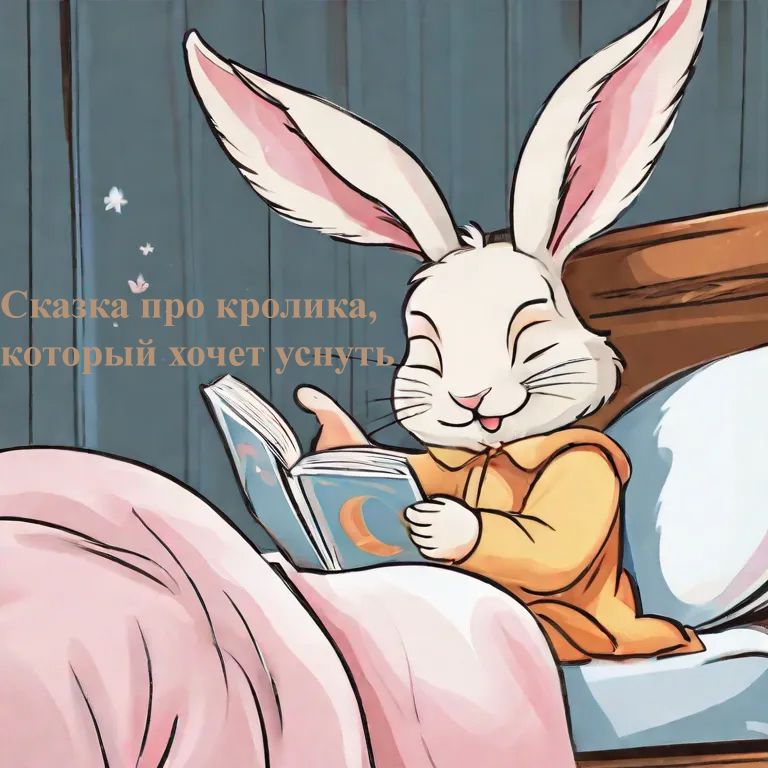 Волшебная сказка на ночь для детей 2+ Кролик, который хочет уснуть ...