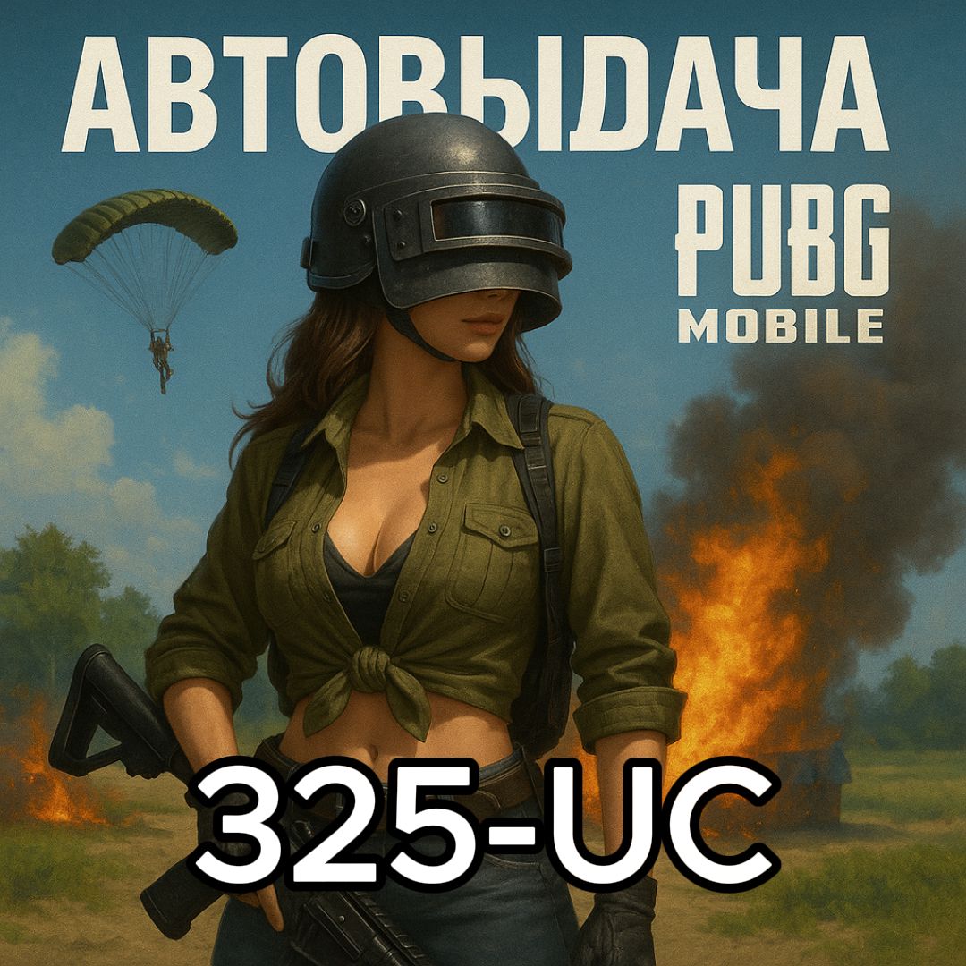 PUBG MOBILE 325-UC(Pubg Mobile Игровая Валюта) - скачать ключи на Wildberries Цифровой | 474802
