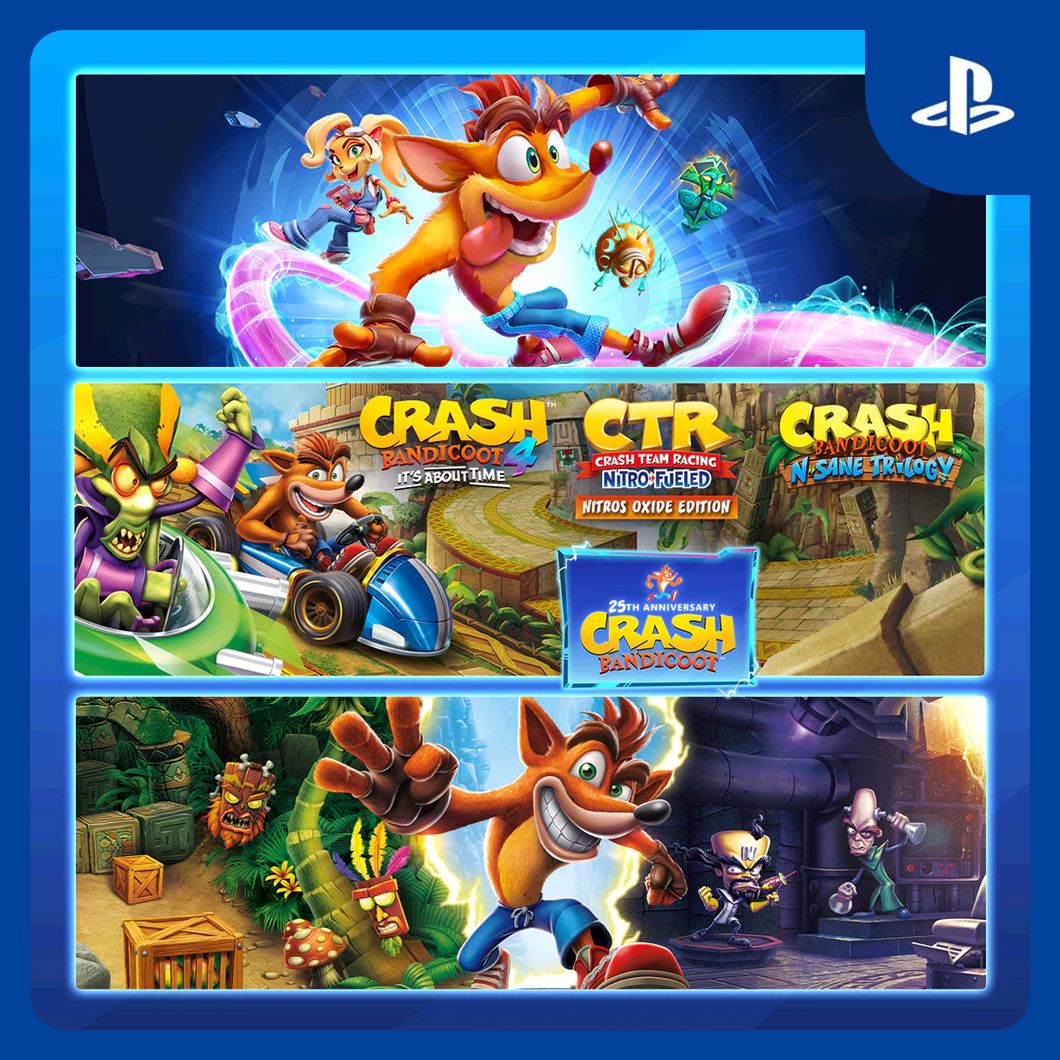 Crash Bandicoot - Crashiversary Bundle | TR | PS4 & PS5 - скачать ключи ...