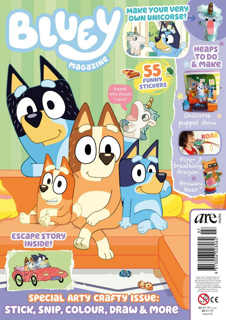Bluey Magazine - Выпуск 62 2025 - BDS - скачать на Wildberries Цифровой ...
