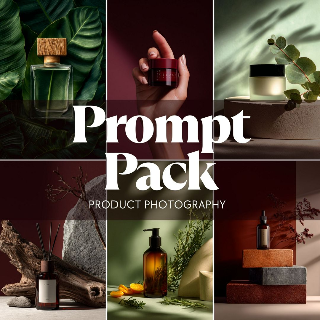 Prompt Pack — Product Photography (набор промптов для генерации фото с ...