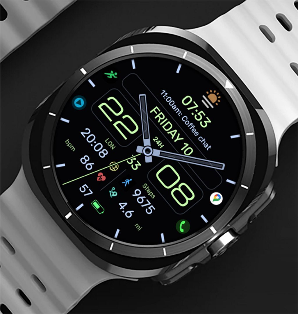 WFP 236 Hybrid watch face, Циферблат, Циферблат Самсунг, Циферблат ...