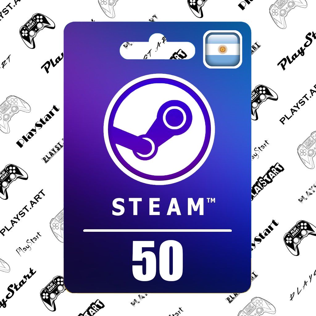 Подарочная карта Steam 50 USD (Аргентина) - скачать ключи на Wildberries Цифровой | 457118