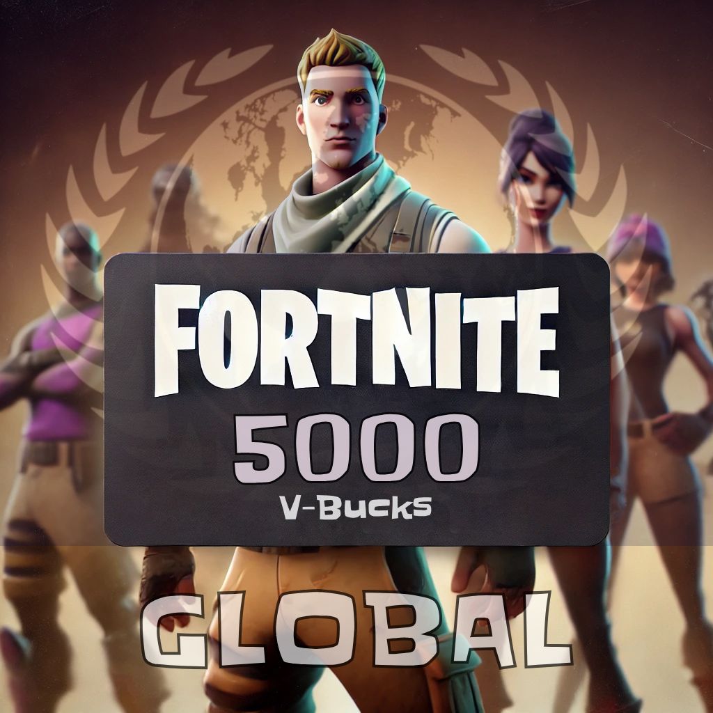 Подарочная карта Fortnite Global | 5000 V-Bucks | Любой регион ...
