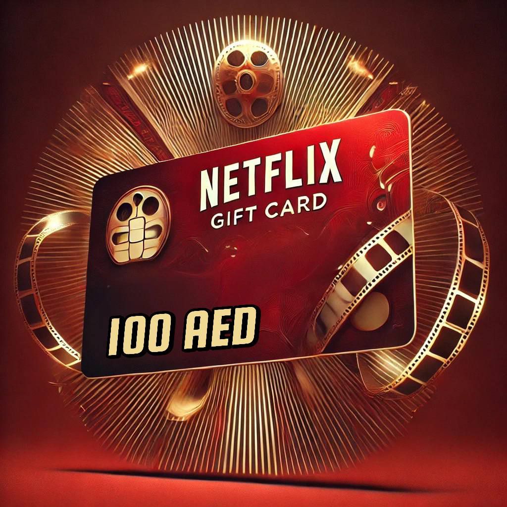 Подарочная карта Netflix - 100 AED Gift Card - скачать ключи на Wildberries Цифровой | 448530