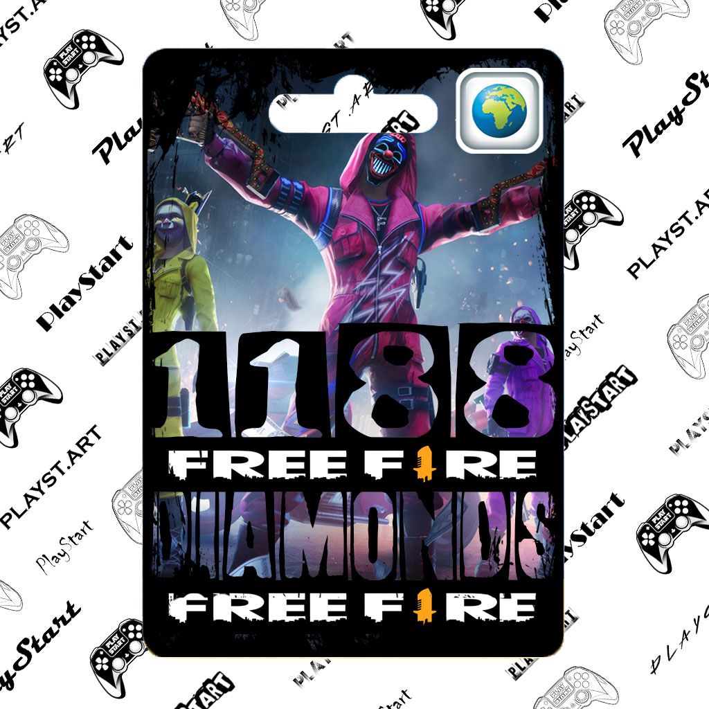 Игровая валюта Free Fire 1188 Diamonds (GLOBAL) - скачать ключи на ...