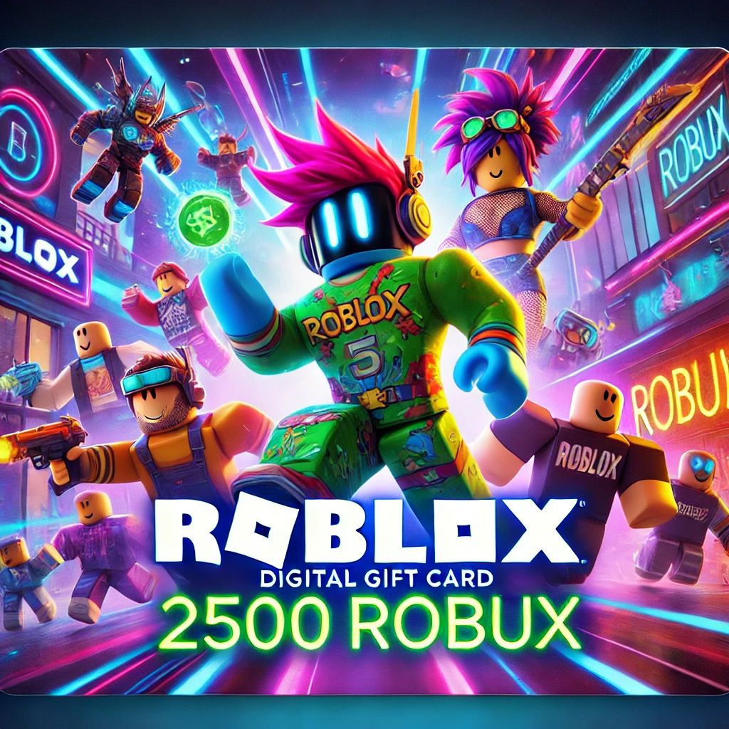 Подарочная карта 2500 Roblox - скачать ключи на Wildberries Цифровой ...