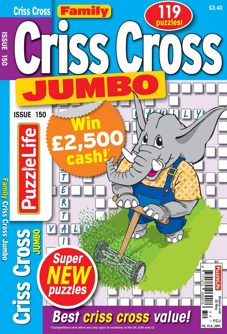 PuzzleLife Family Criss Cross Jumbo - Выпуск 150 2025 - BDS - скачать ...