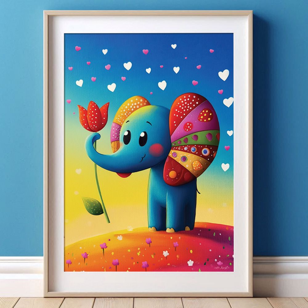 Авторский постер для печати на бумаге в формате PDF (300 dpi) - AI ...