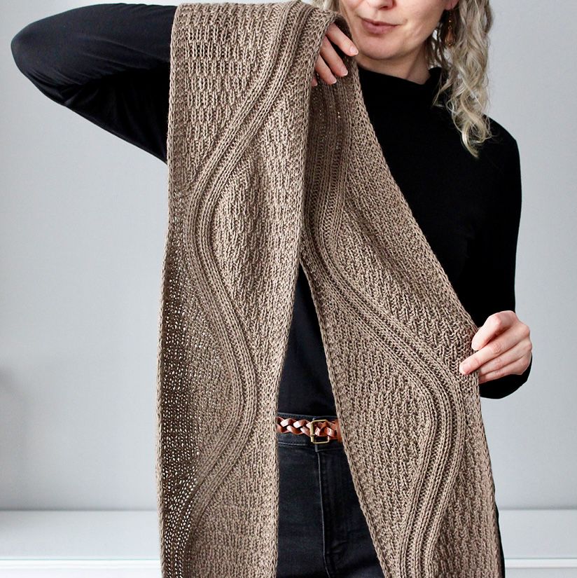 Двусторонний шарф•Rib Rib Scarf• - Hand_made_blog - скачать на ...