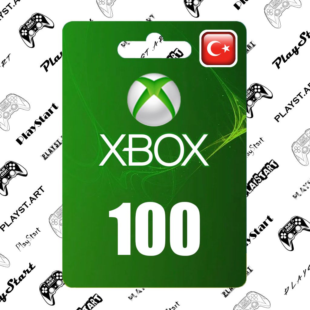 Подарочная карта Xbox 100 TL (Турция) - скачать ключи на Wildberries Цифровой | 459947