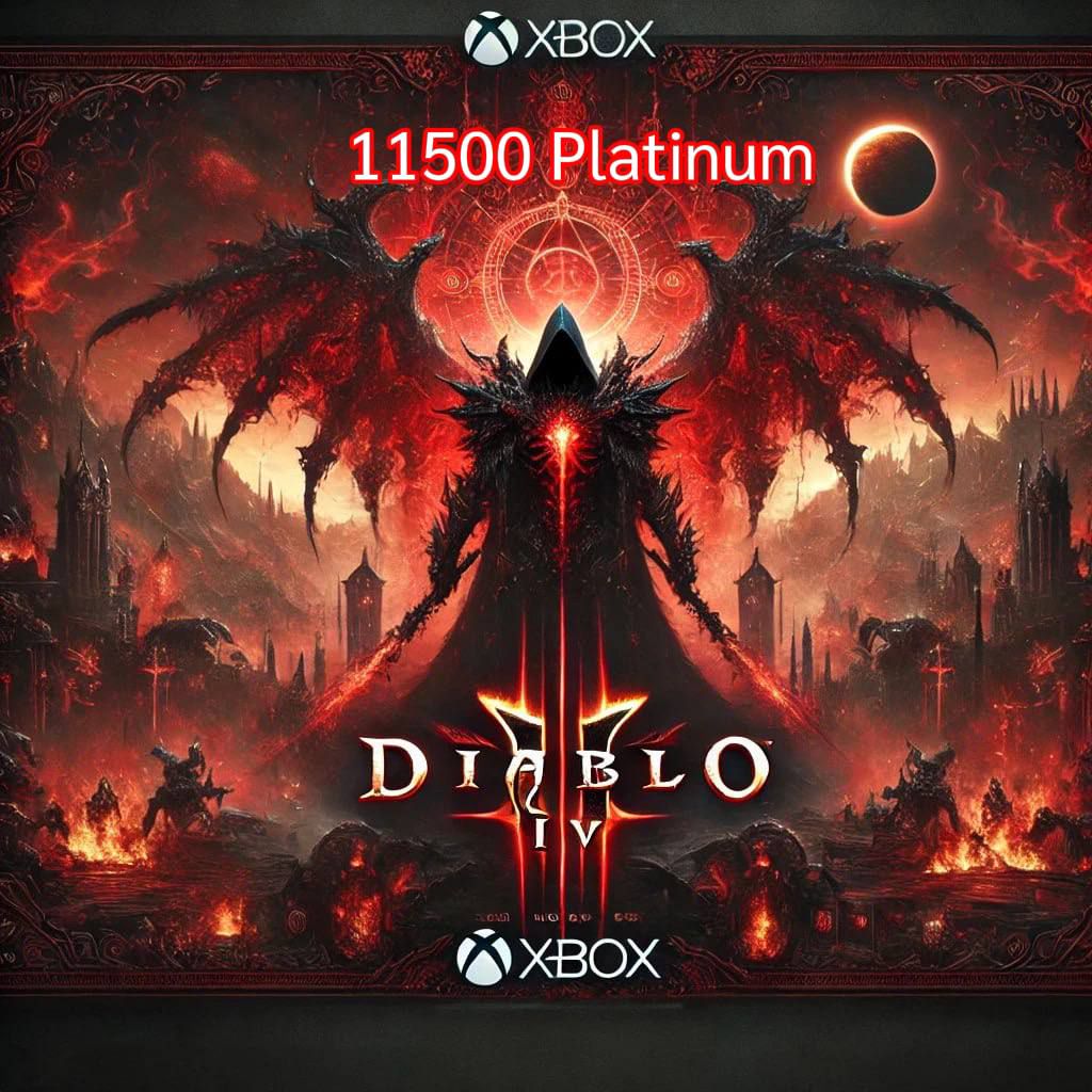 Diablo IV – 11500 Platinum (Xbox) - скачать ключи на Wildberries ...