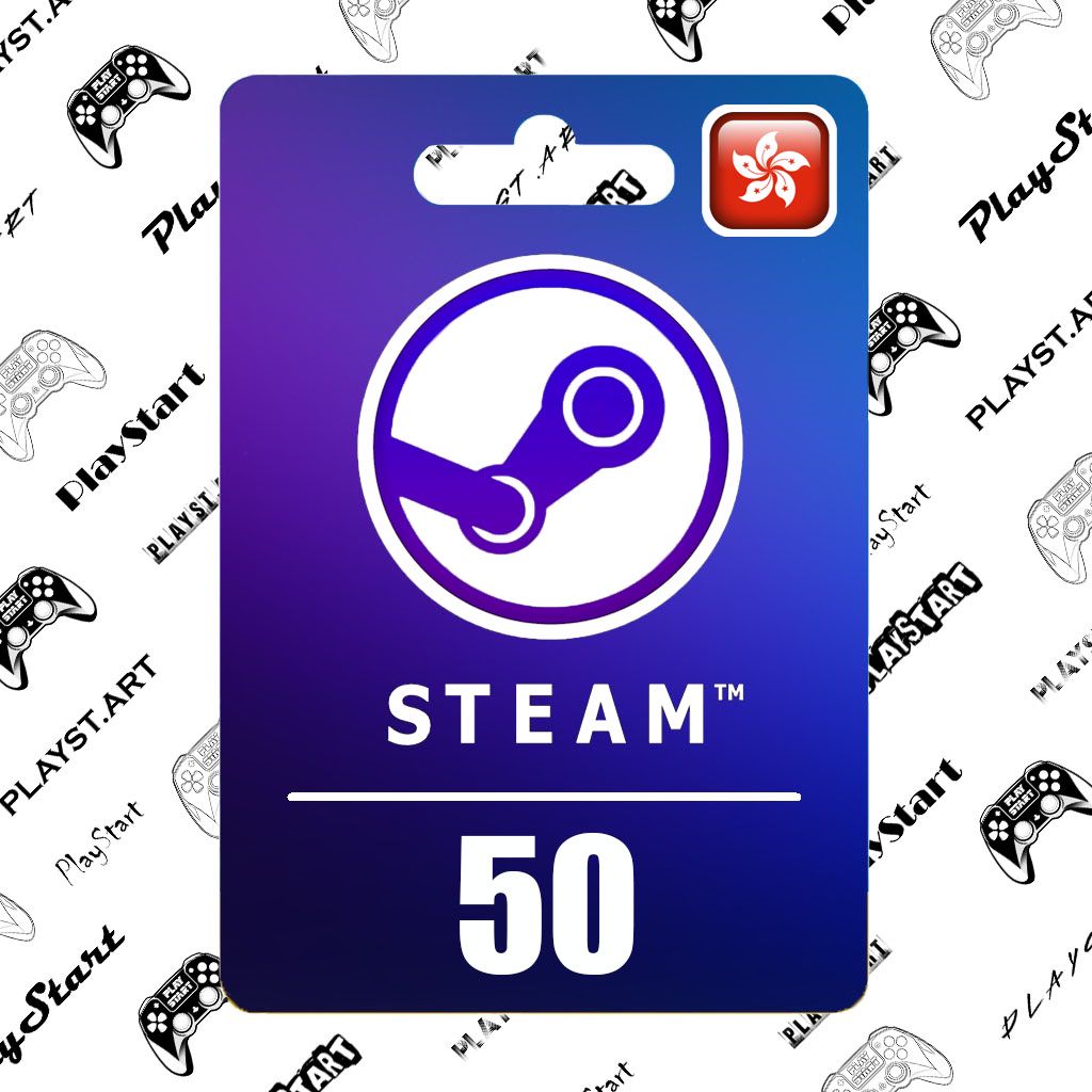 Подарочная карта Steam 50 HKD (Гонконг) - скачать ключи на Wildberries Цифровой | 457171