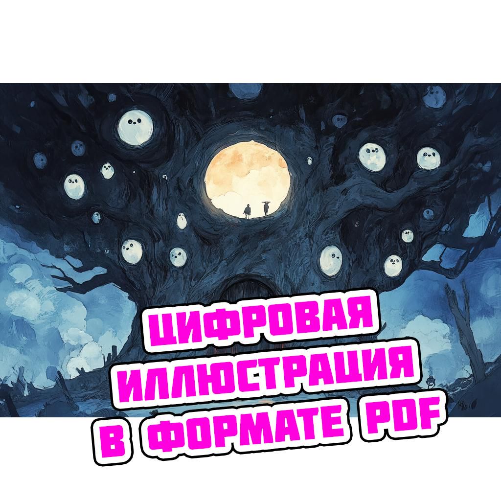 Цифровая иллюстрация: Таинственный лес - Станислав Миков - скачать на ...