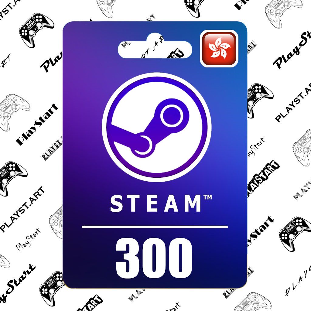 Подарочная карта Steam 300 HKD (Гонконг) - скачать ключи на Wildberries Цифровой | 457190