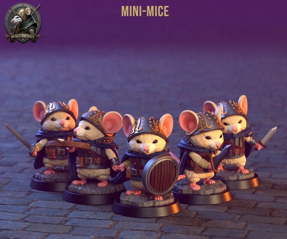 Mini-Mice // 3D-модель (STL) - Автор - скачать на Wildberries Цифровой ...