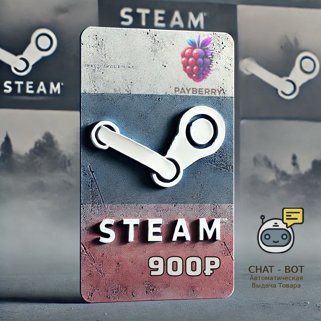 Пополнение Steam 900 рублей | Россия и СНГ - скачать ключи на Wildberries Цифровой | 441704