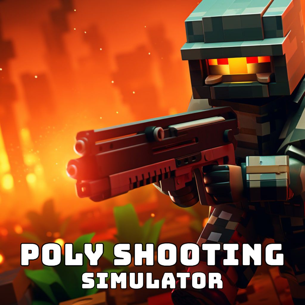 Poly Shooting Simulator, для PlayStation 4, на английском языке, Турция ...