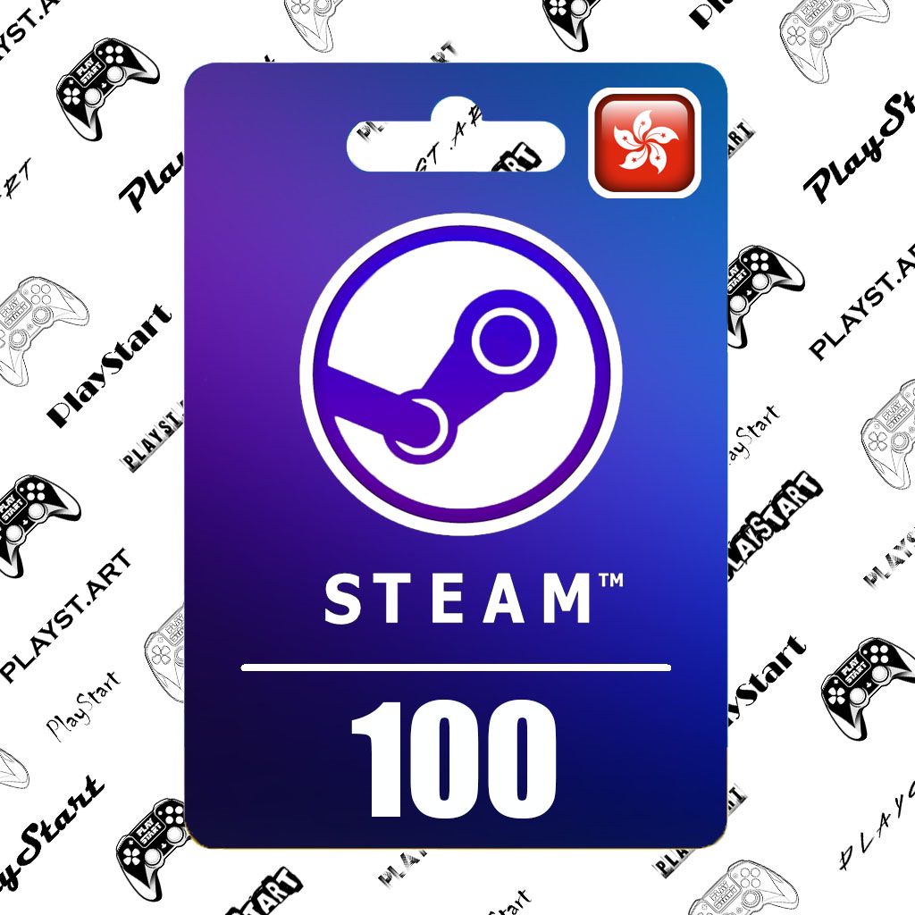 Подарочная карта Steam 100 HKD (Гонконг) - скачать ключи на Wildberries Цифровой | 457181