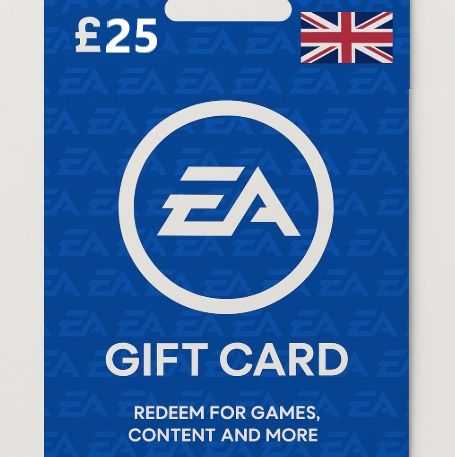 Подарочная карта EA Gift Card / 25 GBP / Великобритания - скачать ключи ...