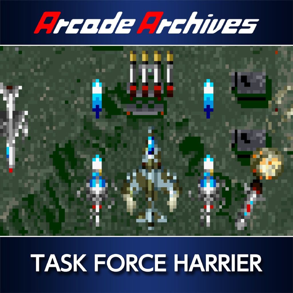 Arcade Archives Task Force Harrier, для PlayStation 4, на английском ...