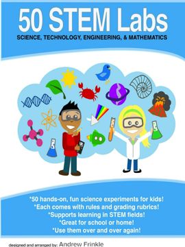 50 STEM Labs - Science Experiments for Kids - Andrew Frinkle - купить и ...