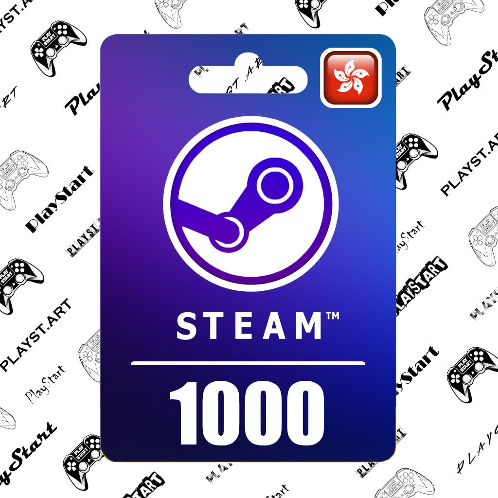 Подарочная карта Steam 1000 HKD (Гонконг) - скачать ключи на Wildberries Цифровой | 457195