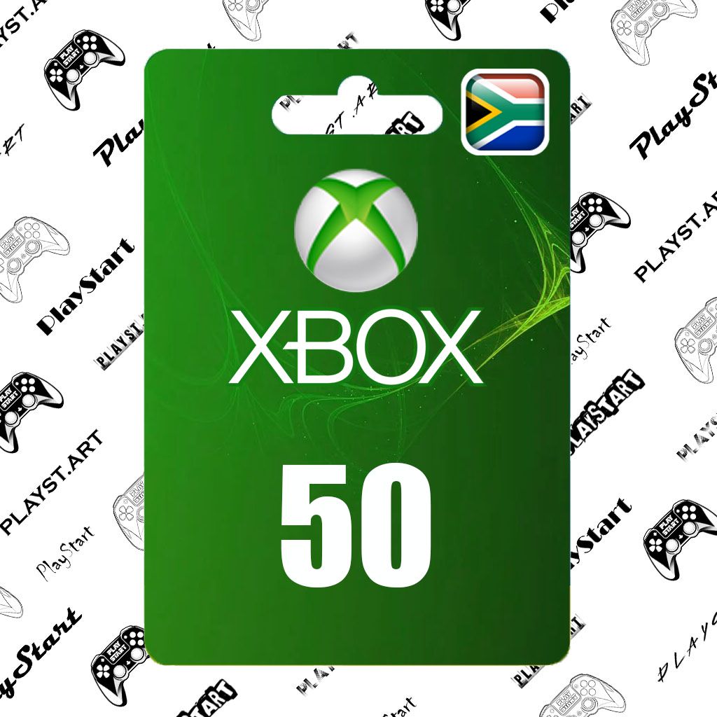 Подарочная карта Xbox 50 ZAR (Южно-Африканская Республика) - скачать ключи на Wildberries ...
