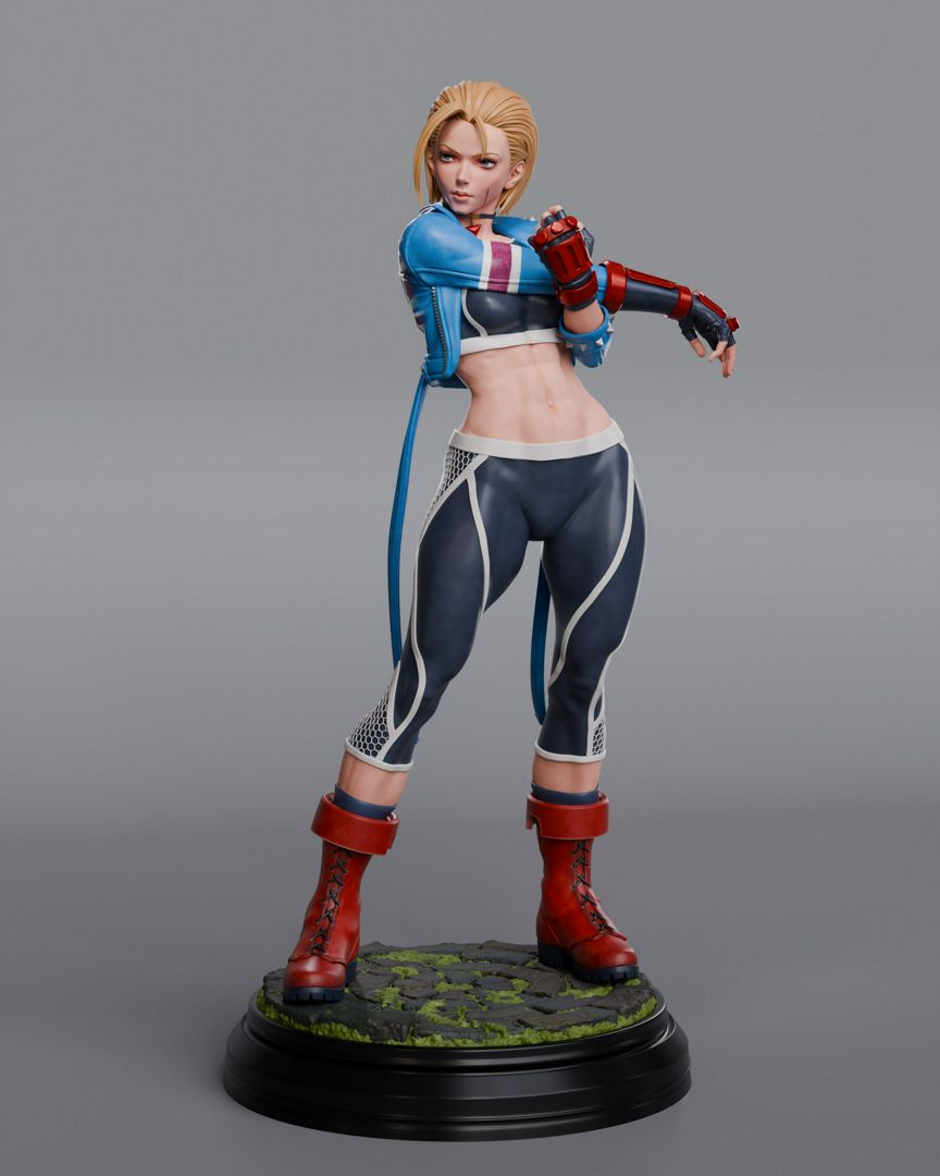 Cammy SF6 // 3D-модель (STL) - Автор - скачать на Wildberries Цифровой ...