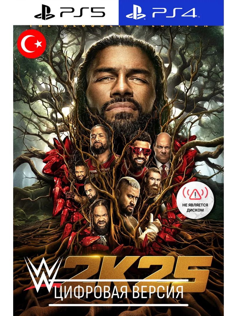 WWE 2K25 The Bloodlin: игра playstation 5, playstation 4, TR - скачать ключи на Wildberries ...