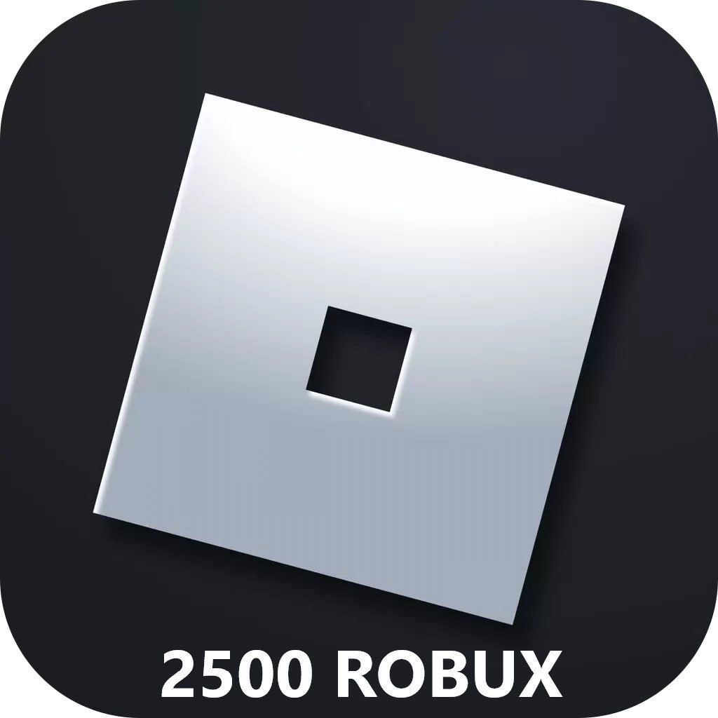 Roblox карта 2500 Robux - скачать ключи на Wildberries Цифровой | 443497