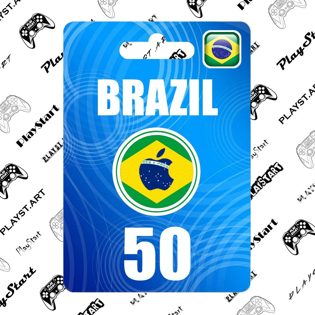 Подарочная карта Apple & iTunes 50 BRL Бразилия (App Store gift card ...