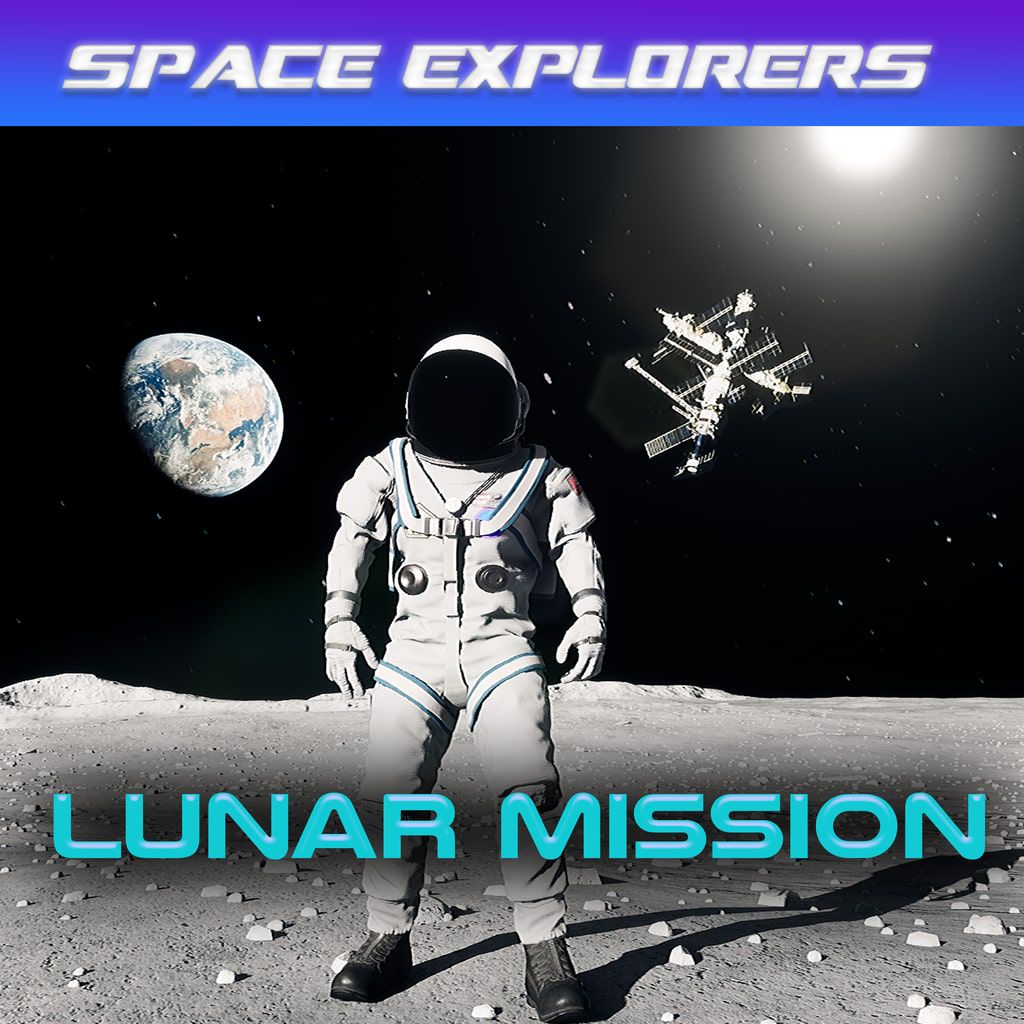 Space Explorers : Lunar Mission PS4 & PS5 - скачать ключи на ...