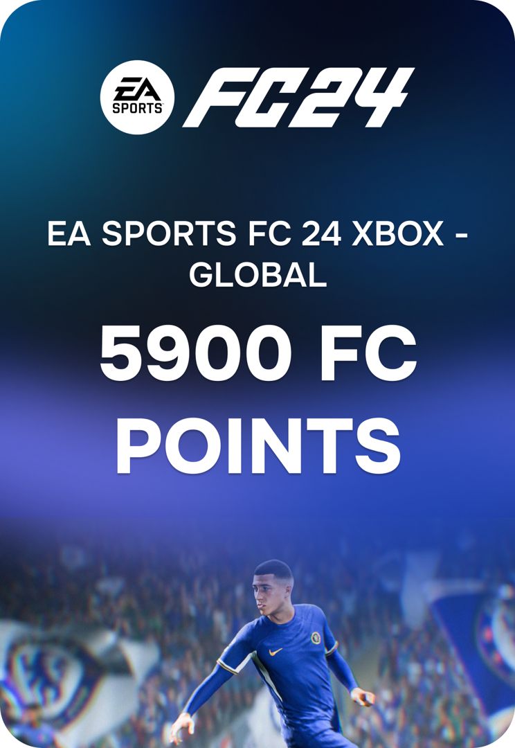 Игровая валюта EA SPORTS FC 24 Xbox - Global 5900 FC Points - скачать ...