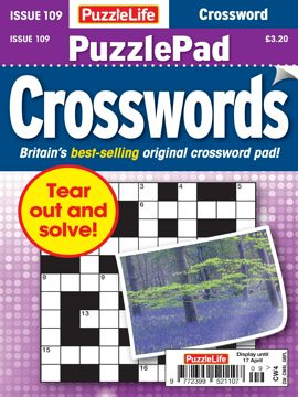 PuzzleLife PuzzlePad Crosswords - Выпуск 109 2025 - BDS - скачать на Wildberries Цифровой | 455056