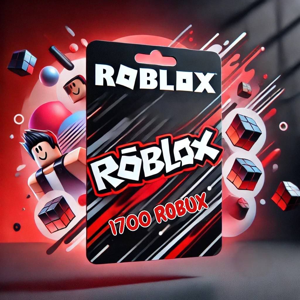 Карта пополнения Roblox на 1700 Robux - скачать ключи на Wildberries ...