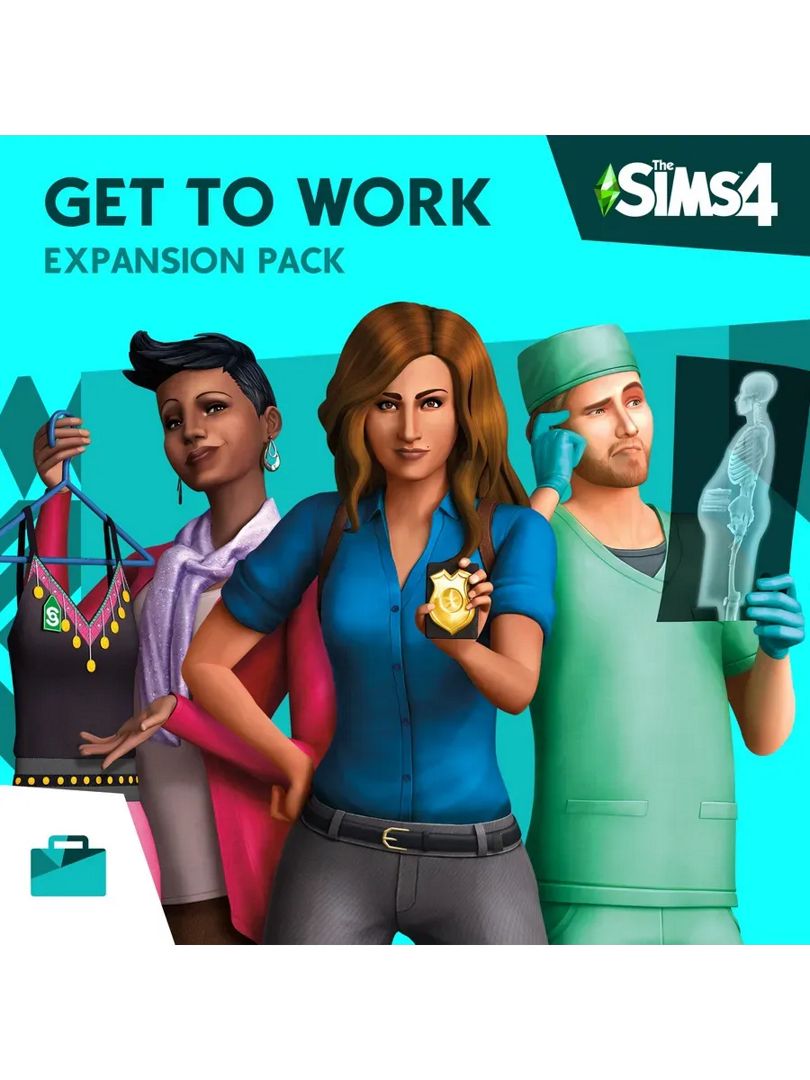 The Sims 4 Get to Work PS4 & PS5 - скачать ключи на Wildberries ...