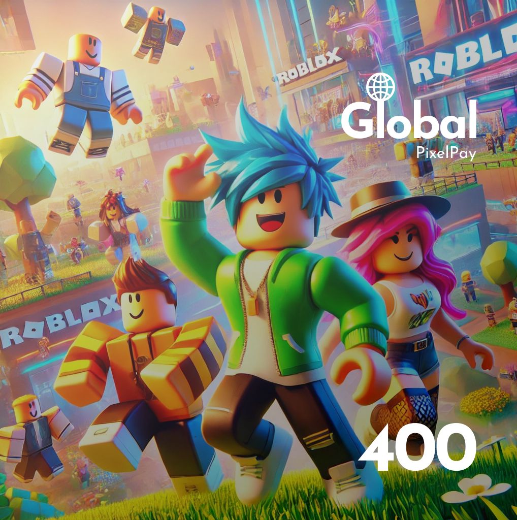 Игровая валюта Roblox - 400 Robux (Глобальная карта пополнения ...