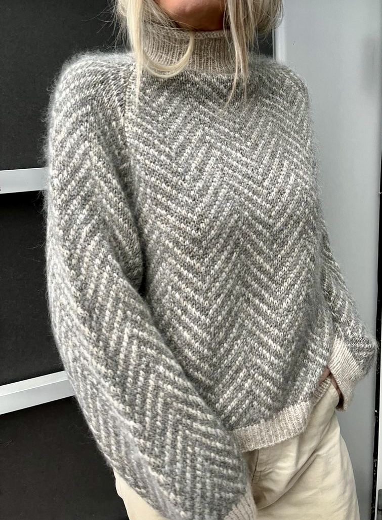 Жаккардовый свитер спицами •Obba• - Hand_made_blog - скачать на ...