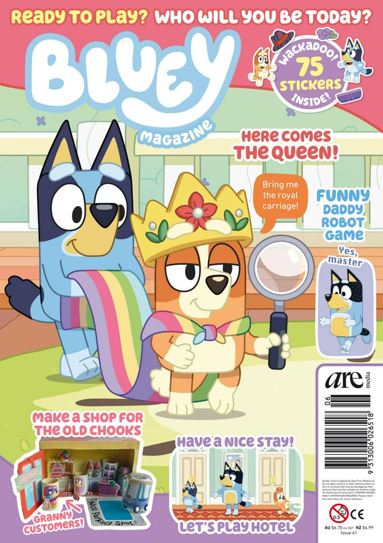 Bluey Magazine - Выпуск 61 2025 - BDS - скачать на Wildberries Цифровой ...