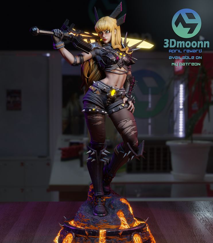 Magik (Мэджик) +NSFW | Marvel // 3D-модель (STL) - Автор - скачать на Wildberries Цифровой | 466587