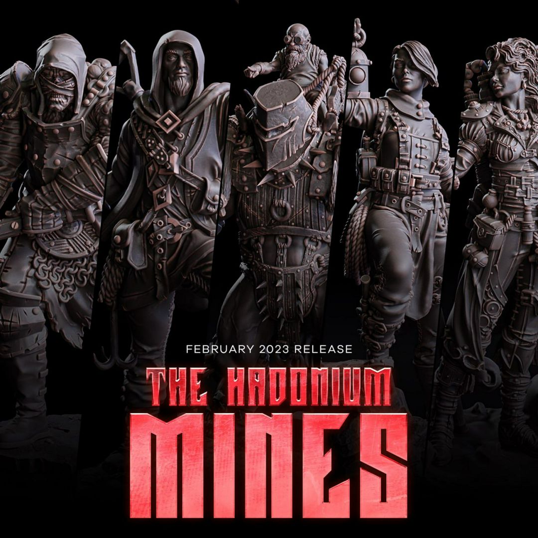The Hadonium Mines | Flesh of Gods // 3D-модель (STL) - Автор - скачать на Wildberries Цифровой ...