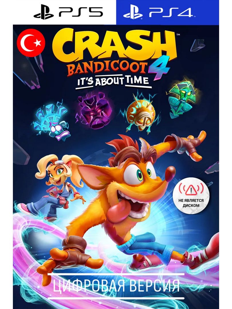 Crash Bandicoot 4: It: игра playstation 5, playstation 4, TR - скачать ...