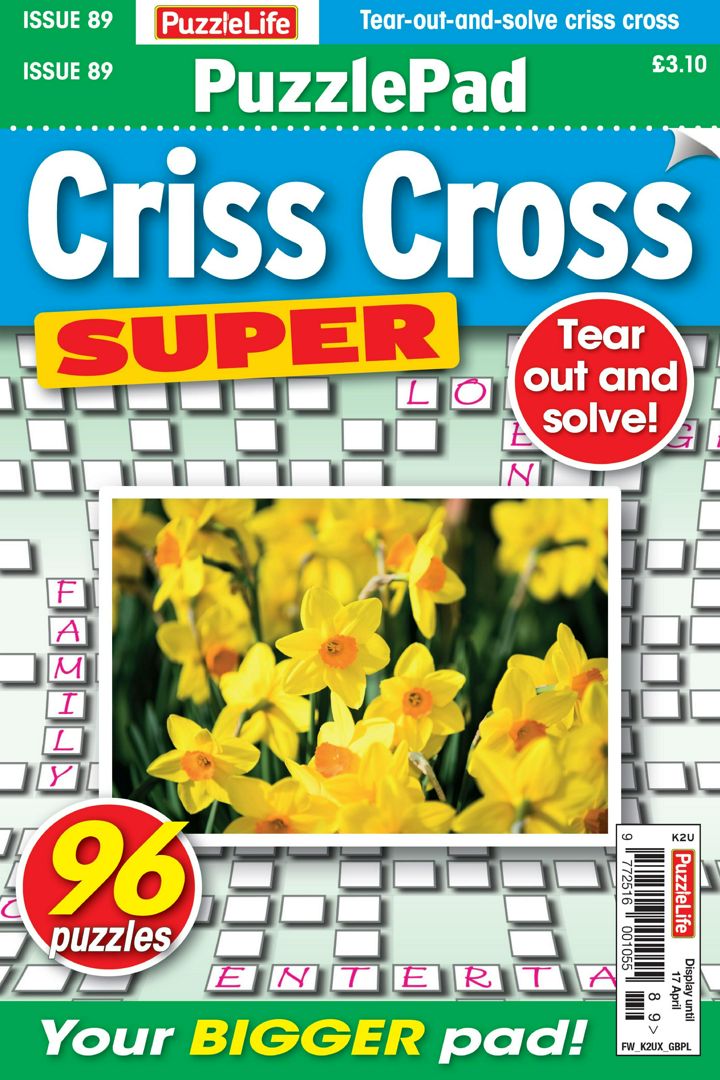 PuzzleLife PuzzlePad Criss Cross Super - Выпуск 89 2025 - BDS - скачать на Wildberries Цифровой ...