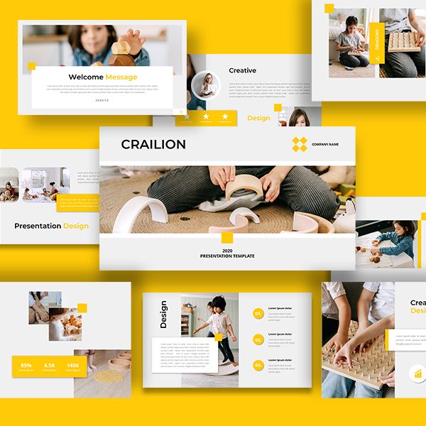 Шаблон презентации Crailion Biecom Market скачать на Wildberries Цифровой 26302